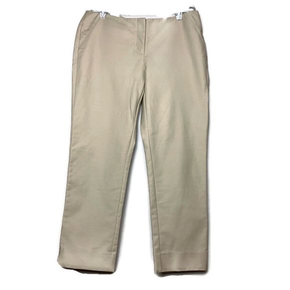 Joe Fresh | Pants & Jumpsuits | Joefresh Tan Capripants Mid Rise Split ...